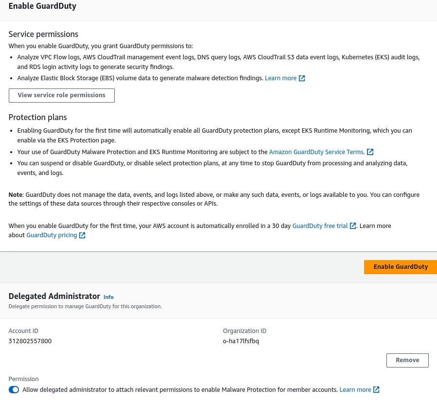 Security Centralization For Aws Multi Account Using Native Services