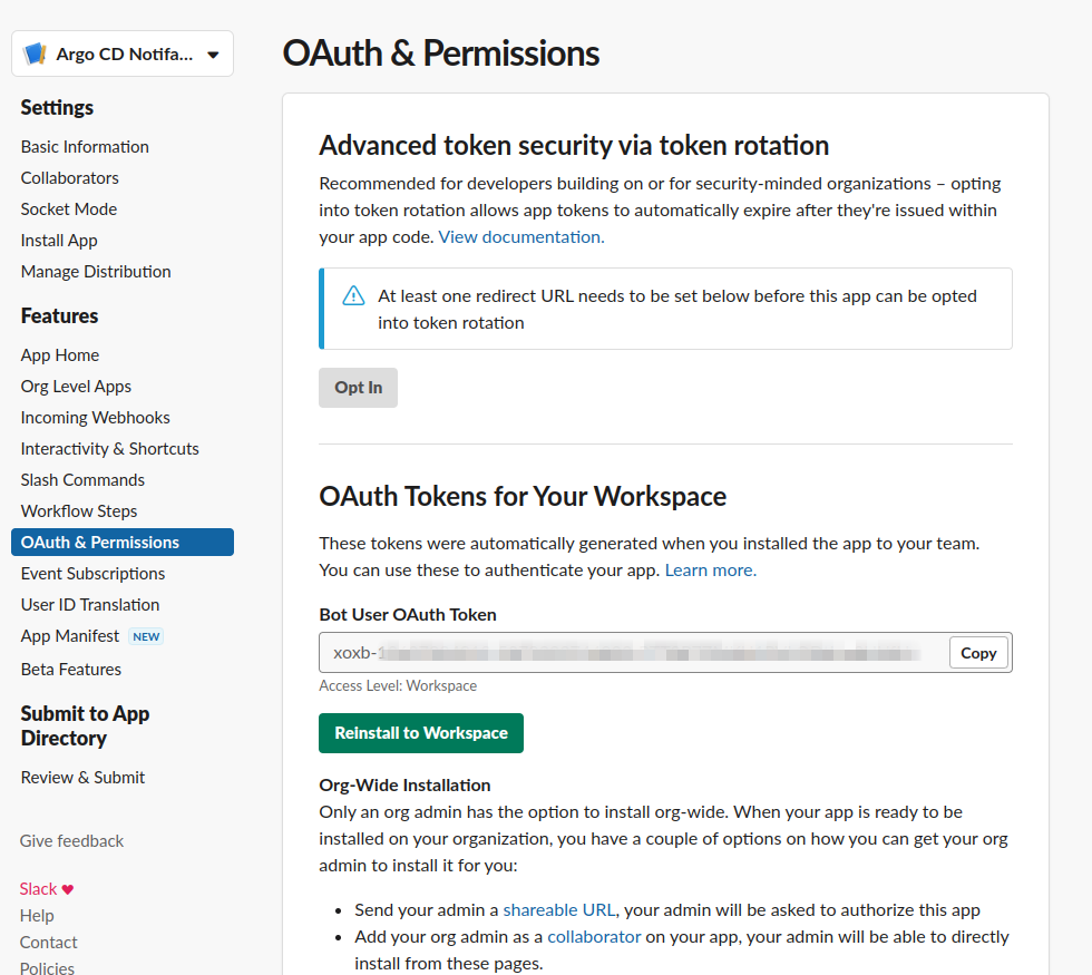 Integrating Argo CD and Slack for Real-time Notifications Integrating Argo CD and Slack for Real-time Notifications