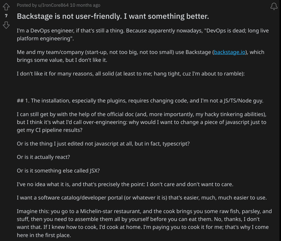 Port vs Backstage - Choosing Your Internal Developer Portal