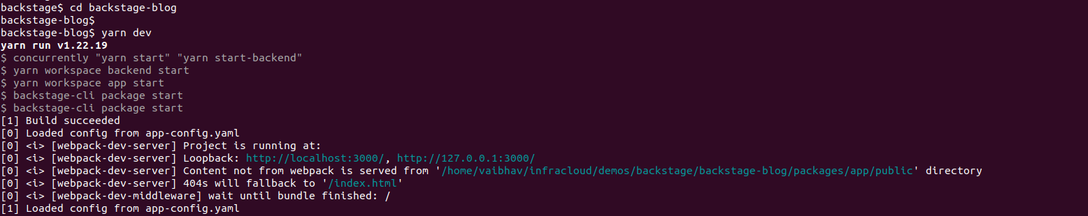 Starting Platform Engineering Journey with Backstage